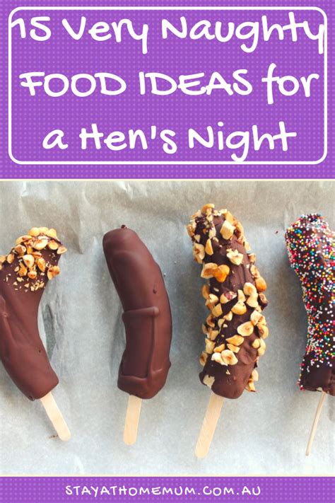 Very Naughty Food Ideas For A Hen S Night