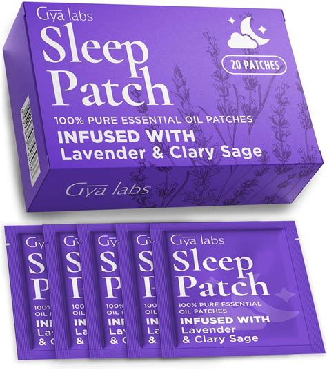 Gya Labs Restful Patches With Lavender And Clary Sage For