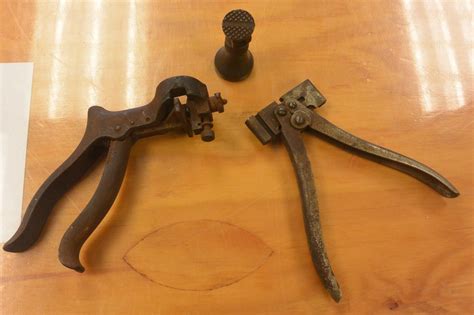 Vintage W Schollhorn Bernards Tool W Unmarked Machinist Type Tools
