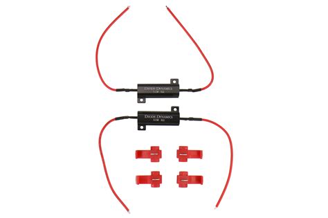 Diode Dynamics Turn Signal Led Resistor Kit 50w 6ohm Universal Rallysport Direct