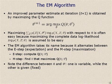 An Introduction To The Expectation Maximization Em Algorithm