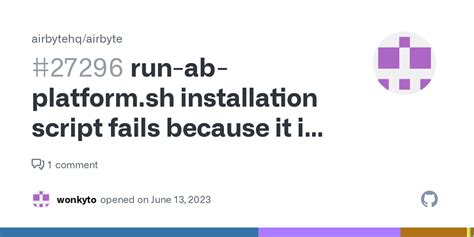 Run Ab Platform Sh Installation Script Fails Because It Is Improperly