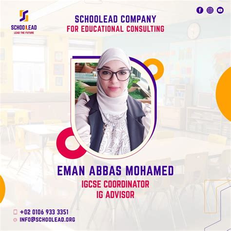 Eman Abbas Mohamed On Linkedin Schoolead Educationalconsulting