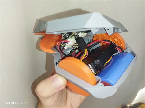 Interceptor Antweight Combat Robot For Cyberbrick By Fady Makerworld
