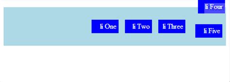 Chrome Navigation List Positioning Bug With Media Queries In Csshtml