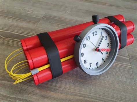 Dynamite Clock Kit 011 By Rober7crow Makerworld Download Free 3d Models