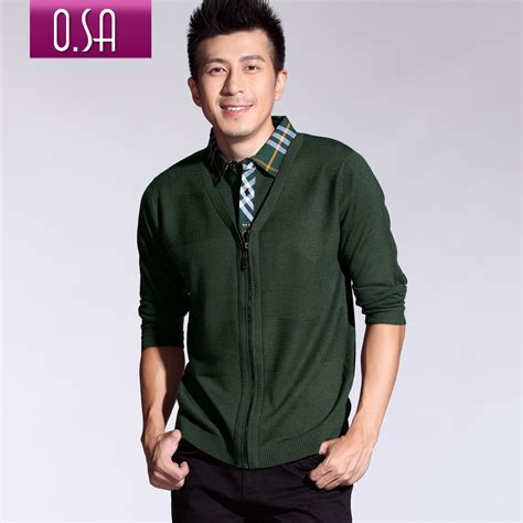 Osa2012秋冬装新款韩版男装时尚修身羊毛毛衣e24164atgnui5081