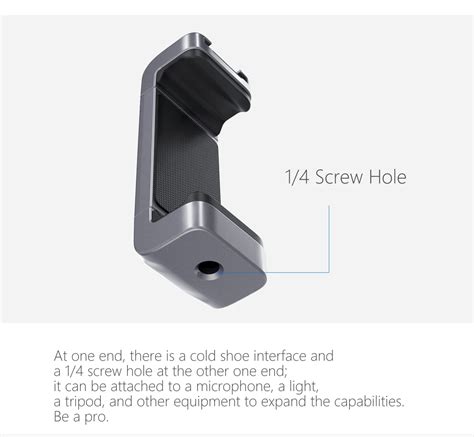 PGYTECH Osmo Pocket Phone Holder Set DJI Authorized Retail Store Oslo