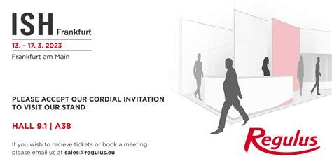 ISH Frankfurt 2023 Regulus