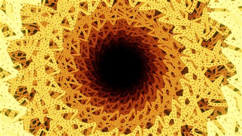 3d Rendering Of Green Kaleidoscopic Patterns Moving In Loop 44296116