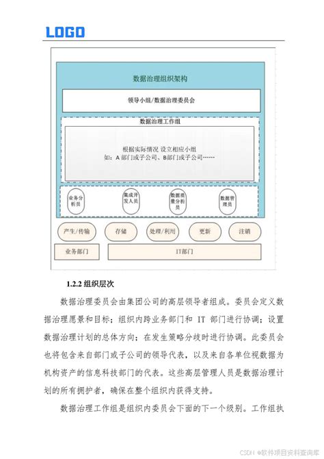 数据治理总体解决方案（doc完整原件） 数据治理文档 csdn博客