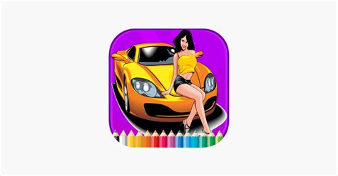 ‎app Store에서 제공하는 경주 용 자동차 색칠하기 책 아이를위한 활동