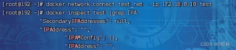 给docker配置指定ipdocker Ip Csdn博客