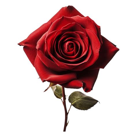 Premium Psd Red Rose Icon