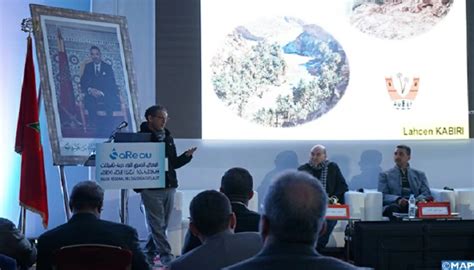 Ressources Hydriques En Zones Oasiennes Tinghir Abrite Un Salon De L