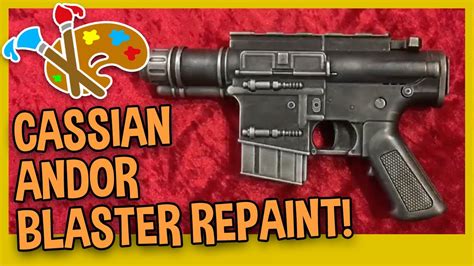 Cassian Andor Nerf Blaster Repaint Tutorial Nerf Mod Tutorial Part
