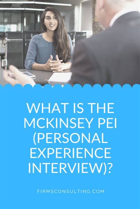 Mckinsey Pei What It Is