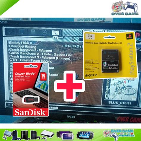 Jual Paket Hemat Flesdisk Isi Game Ps1 Dan Mmc Boot Multy Kab