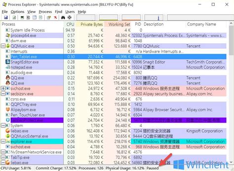 Process Explorer 进程管理及排错利器上process Explorer查看指定时间的快照 Csdn博客
