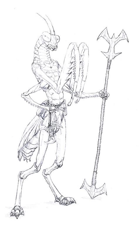 Thri Kreen By Darthcestual On Deviantart