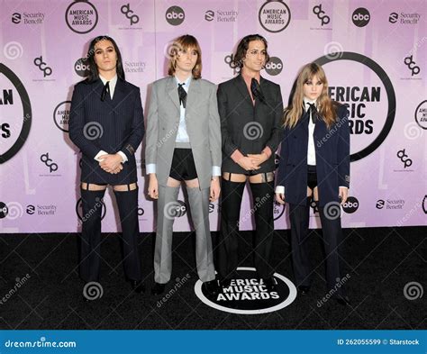 Ethan Torchio Thomas Raggi Damiano David And Victoria De Angelis Of