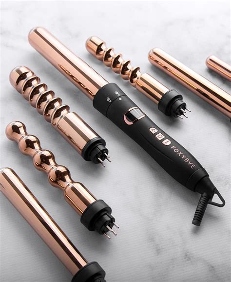 Foxybae 7 In 1 Curling Wand Set Macys