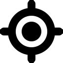 Font Awesome Location Crosshairs Icon Font Awesome Iconpack Font