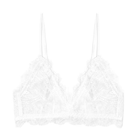 Anine Bing Lace Bra Women Triangle Bralettes Flannels