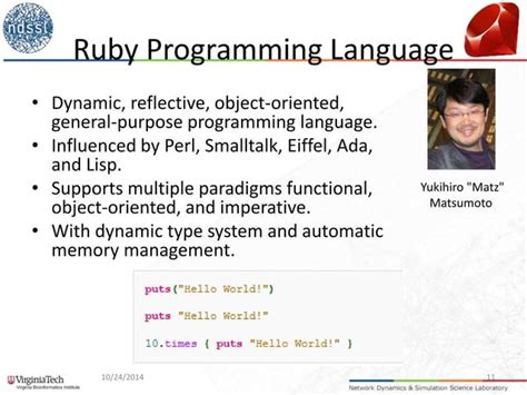 Exploring Metaprogramming Using Ruby Language Ppt