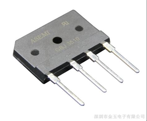 整流桥堆gbj3510 Dip 4gbj桥堆整流桥桥式整流器维库电子市场网