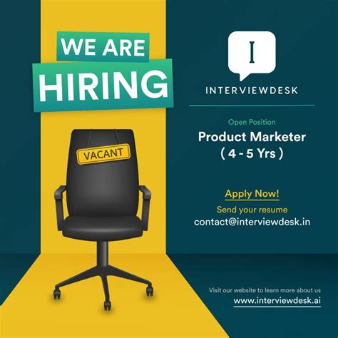 interviewdesk on linkedin productmarketing hiring recruitmenttech