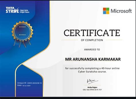 Arunansha Karmakar On Linkedin Connections Cybersecurity Microsoft