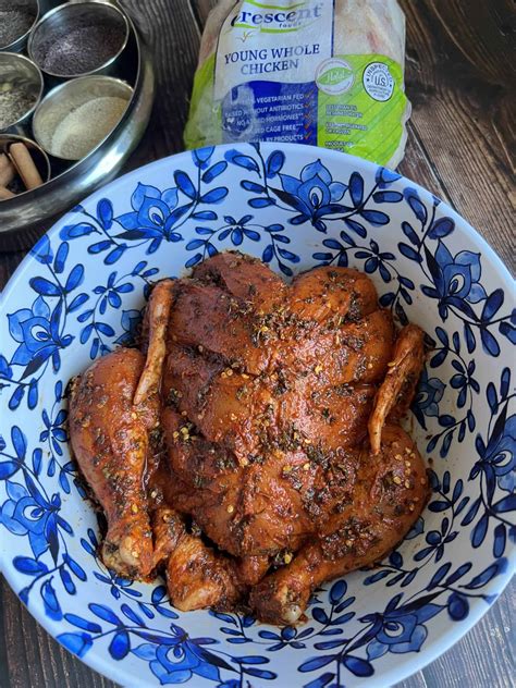 Air Fried Tandoori Masala Whole Chicken Crescent Foods Premium All