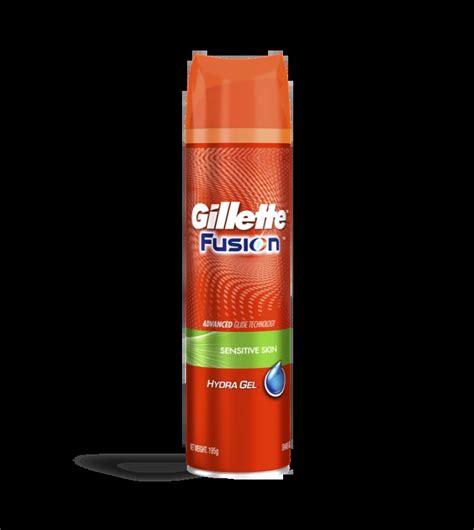 Gillette Fusion Hydra Gel Sensitive Skin Shaving Gel Gillette In