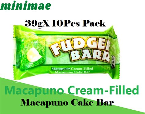 Fudgee Barr Macapuno 39gx 10pcs Pack Cake Lazada Ph