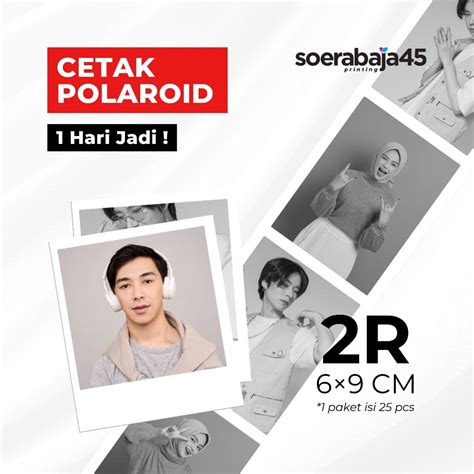 Jual Cetak Foto Polaroid Ukuran 2R Foto Palaroid Polaroid Murah