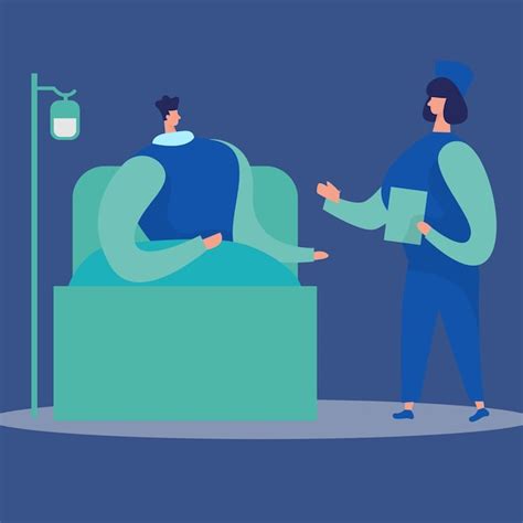 Premium Vector Vector Panic Attack At Clinic 2d Vector Isolated