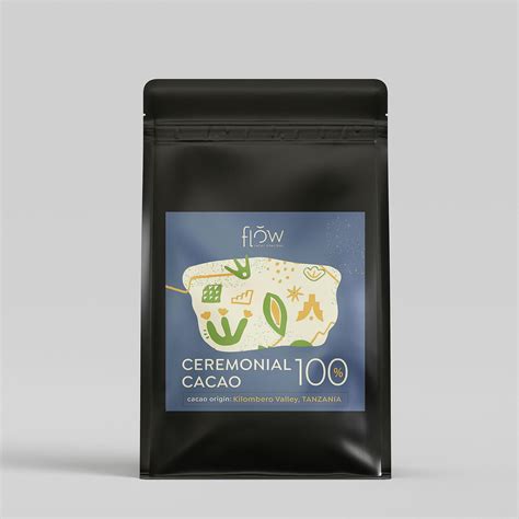 Flow Cacao Церемониално какао 100 Танзания долина Kilombero