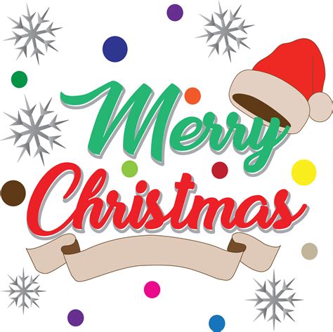 Merry Christmas Sign 13147034 Vector Art At Vecteezy