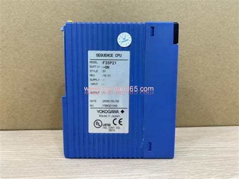 f3sp21 0n mÔ Đun sequence cpu plc yokogawa a s c vn trung tâm phân