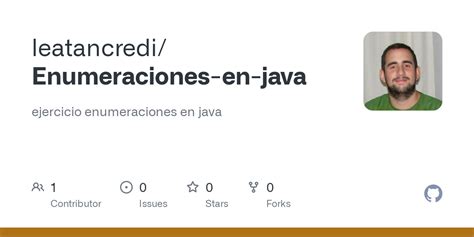 Github Leatancredienumeraciones En Java Ejercicio Enumeraciones En Java