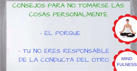 Cómo no tomarse las cosas personales MiBBmemima