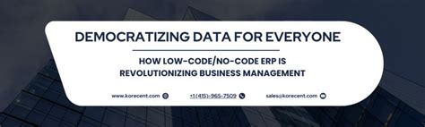 Korecent Solutions On Linkedin Lowcode Nocode Erp Business Data