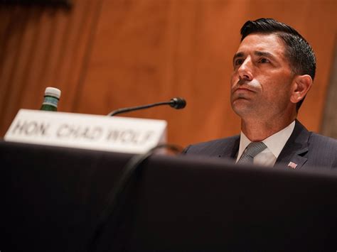 Amid Domestic Terror Fears Acting Homeland Security Chief Chad Wolf To