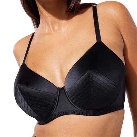 Savage X Fenty Sexties Bullet Bra In Black Size Depop