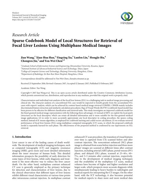 pdf sparse codebook model of local structures for retrieval of focal