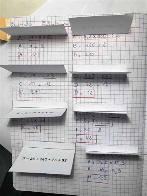ème Chapitre Expressions numériques Formimaths