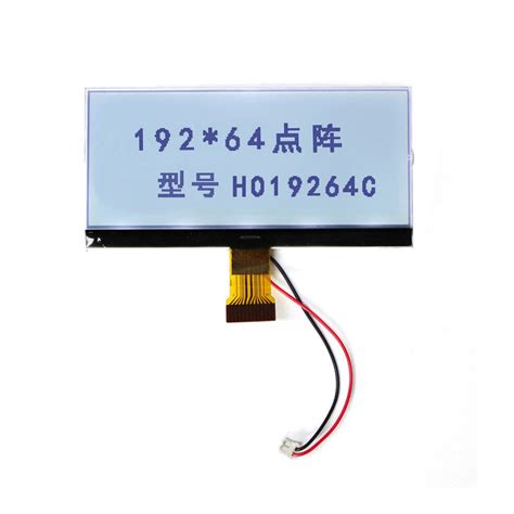 Cog Fpc 3 6 Inch Graphic Lcd Moduel 192x64 Lcm Fstn Positive Negative