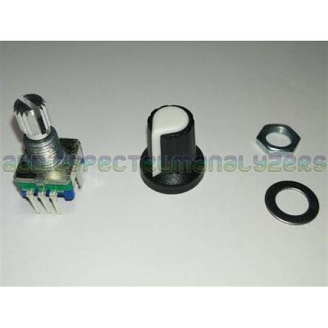 247geek Rotary Encoder 5 Pin With Knob Top Clickable Switch