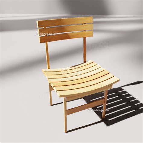 Blender椅子模型 Blender布的164 Blender布的